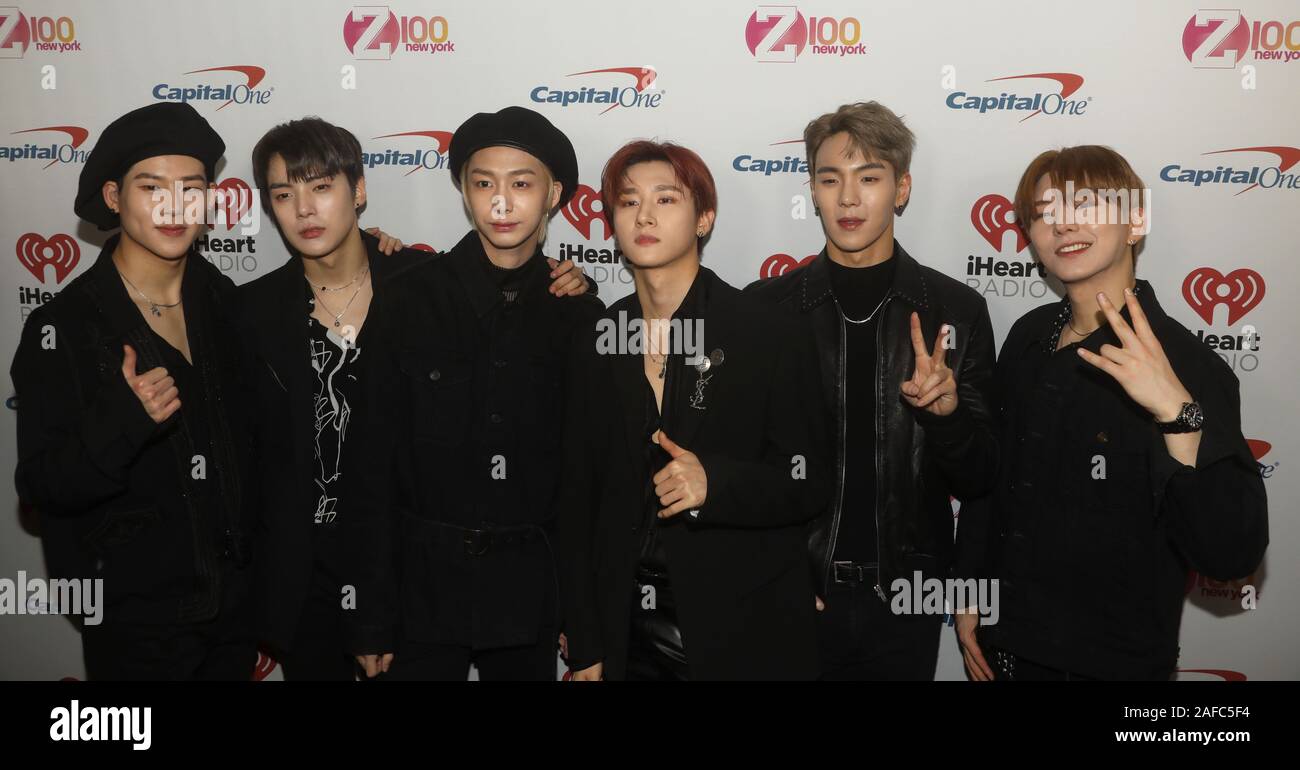 December 13, 2019, New York, New York, USA: K-Pop group MONSTA X ...
