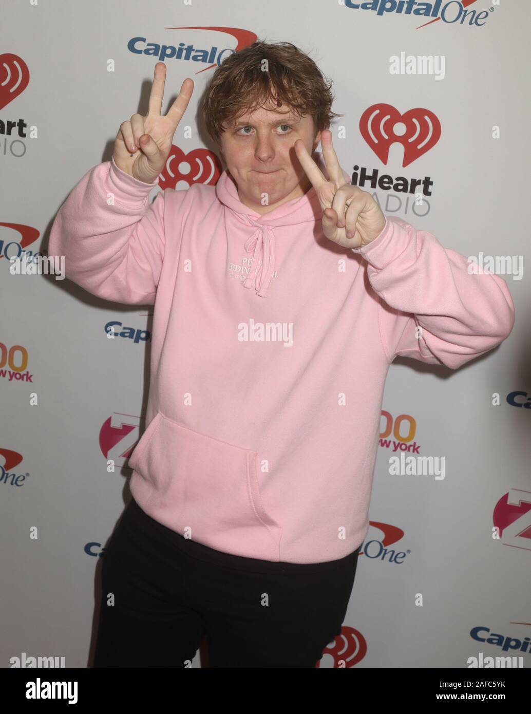 December 13, 2019, New York, New York, USA: Singer LEWIS CAPALDI ...