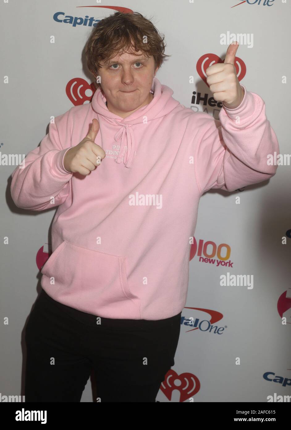 December 13, 2019, New York, New York, USA: Singer LEWIS CAPALDI ...