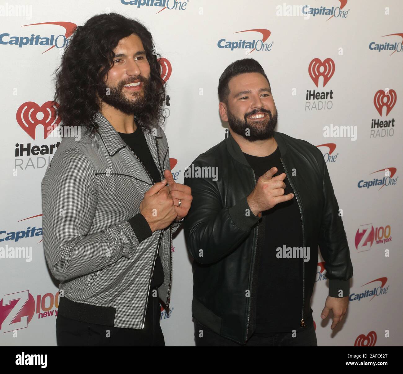 December 13, 2019, New York, New York, USA: Singers DAN + SHAY attend ...