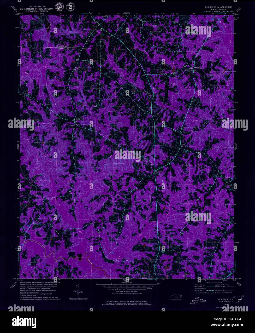 Map of ingleside hi-res stock photography and images - Alamy