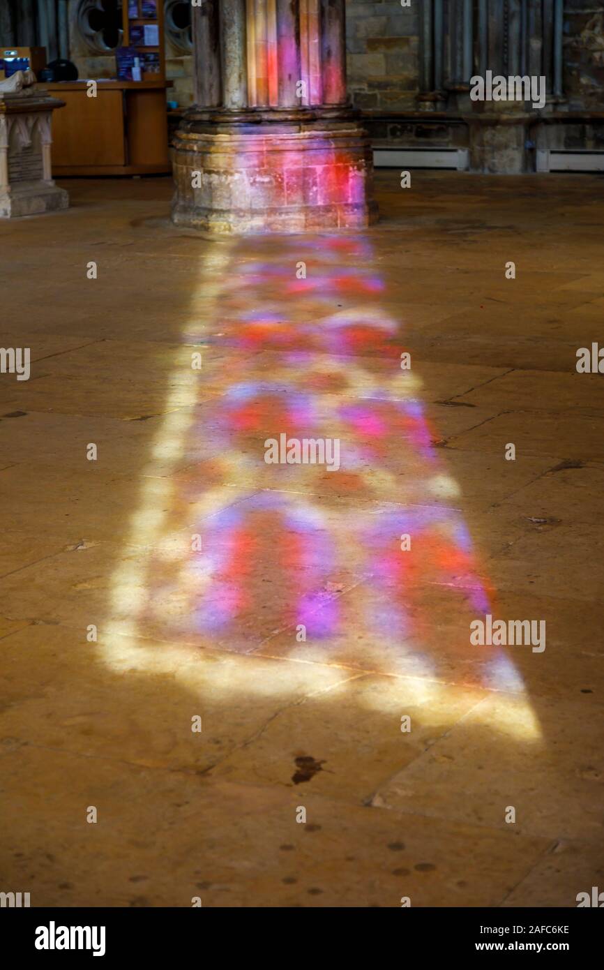 Sunshine through stained glass windows hi-res stock photography and ...