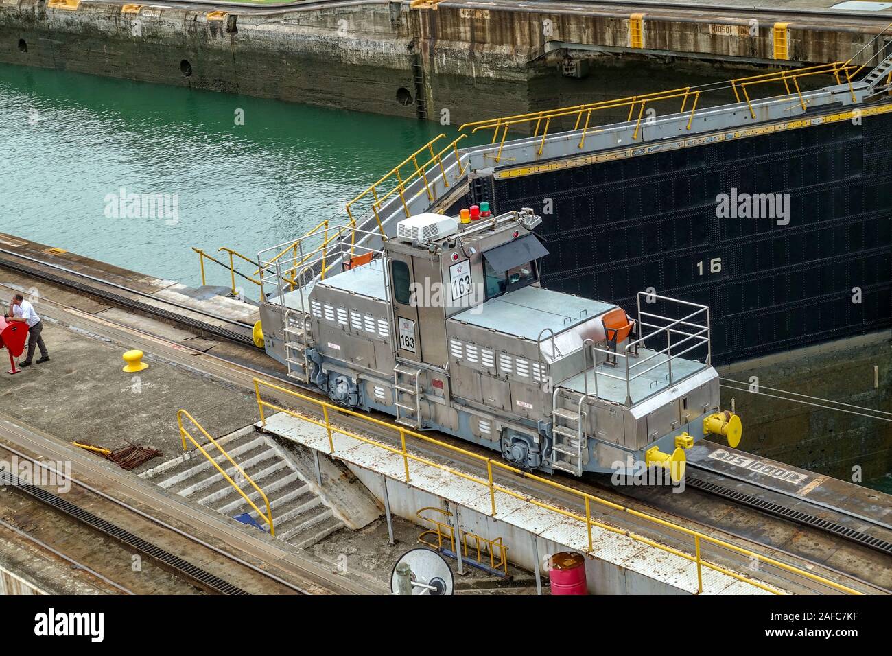 Shipping container used as a bridge hi-res stock photography and images ...