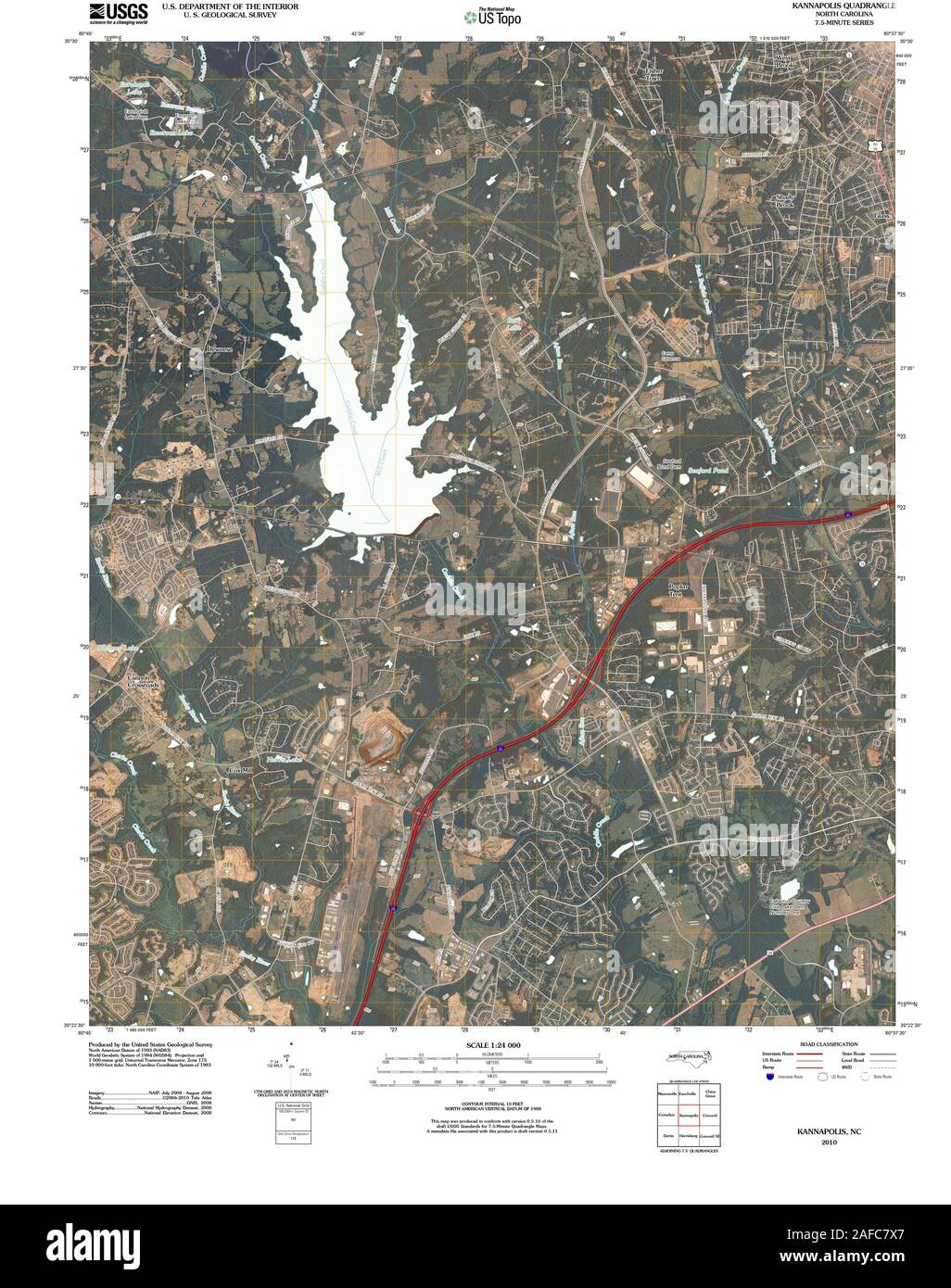 Map of kannapolis Cut Out Stock Images & Pictures - Alamy