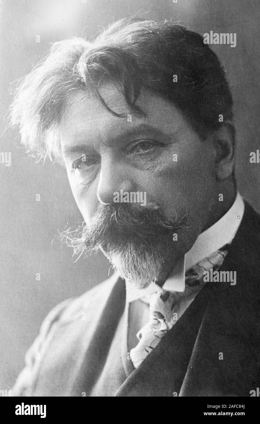 Arthur nikisch 1855 1922 hungarian conductor hi-res stock photography ...