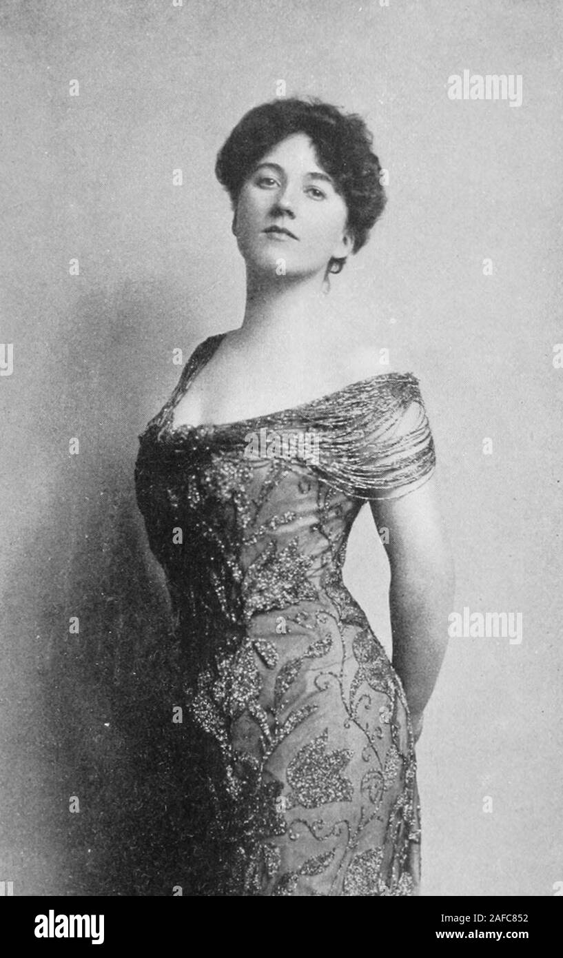 Hilda Spong, Hilda Spong (1875 – 1955), English actress Stock Photo - Alamy