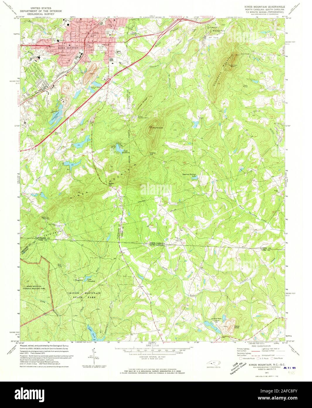 North carolina mountain map hi-res stock photography and images - Alamy