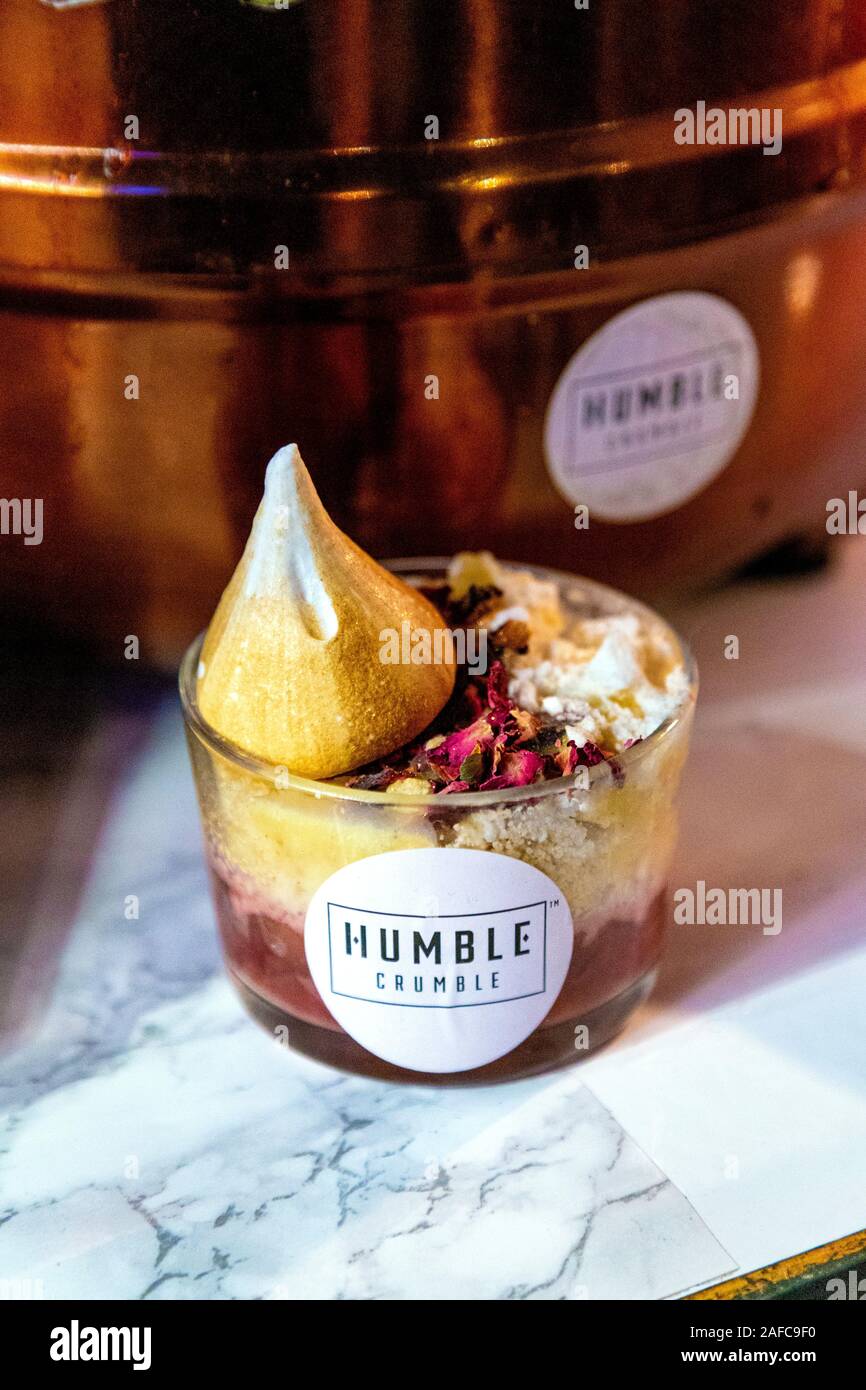 Festive crumble in a cup by Humble Crumble, Southbank Centre Winter ...