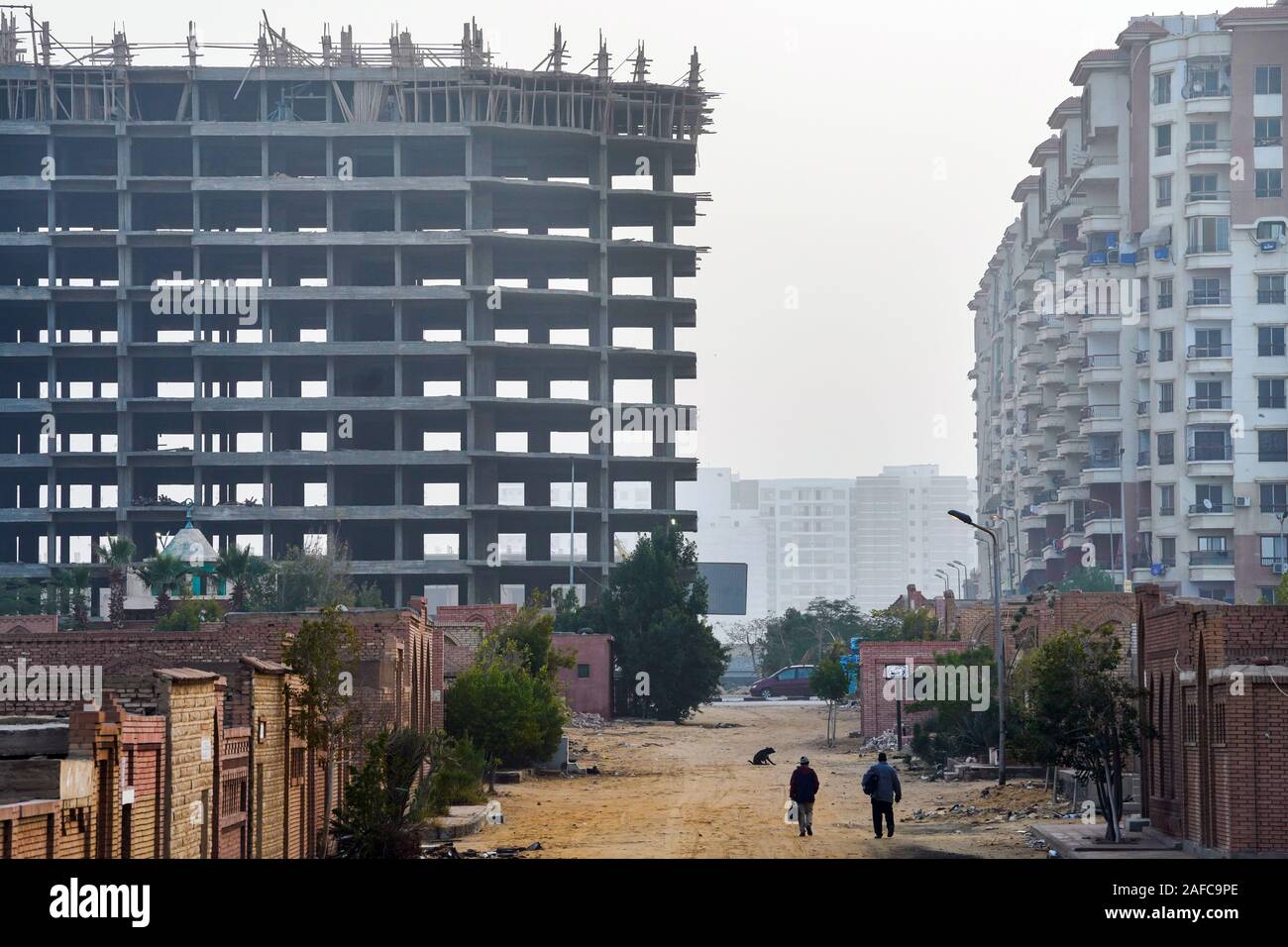 Cairo egypt new residential construction hi-res stock photography and ...