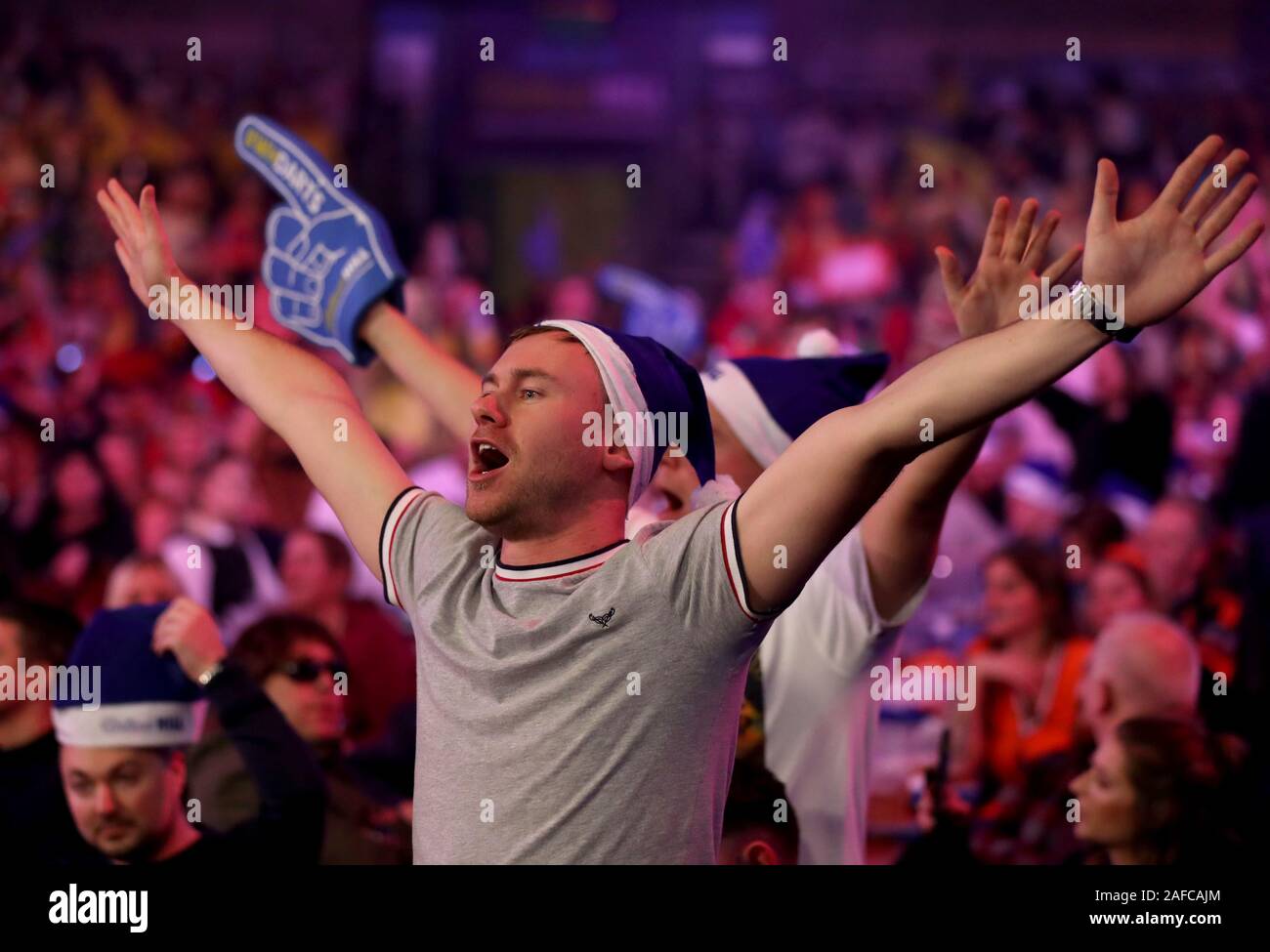 Darts fans during day two of the William Hill World Championships at ...