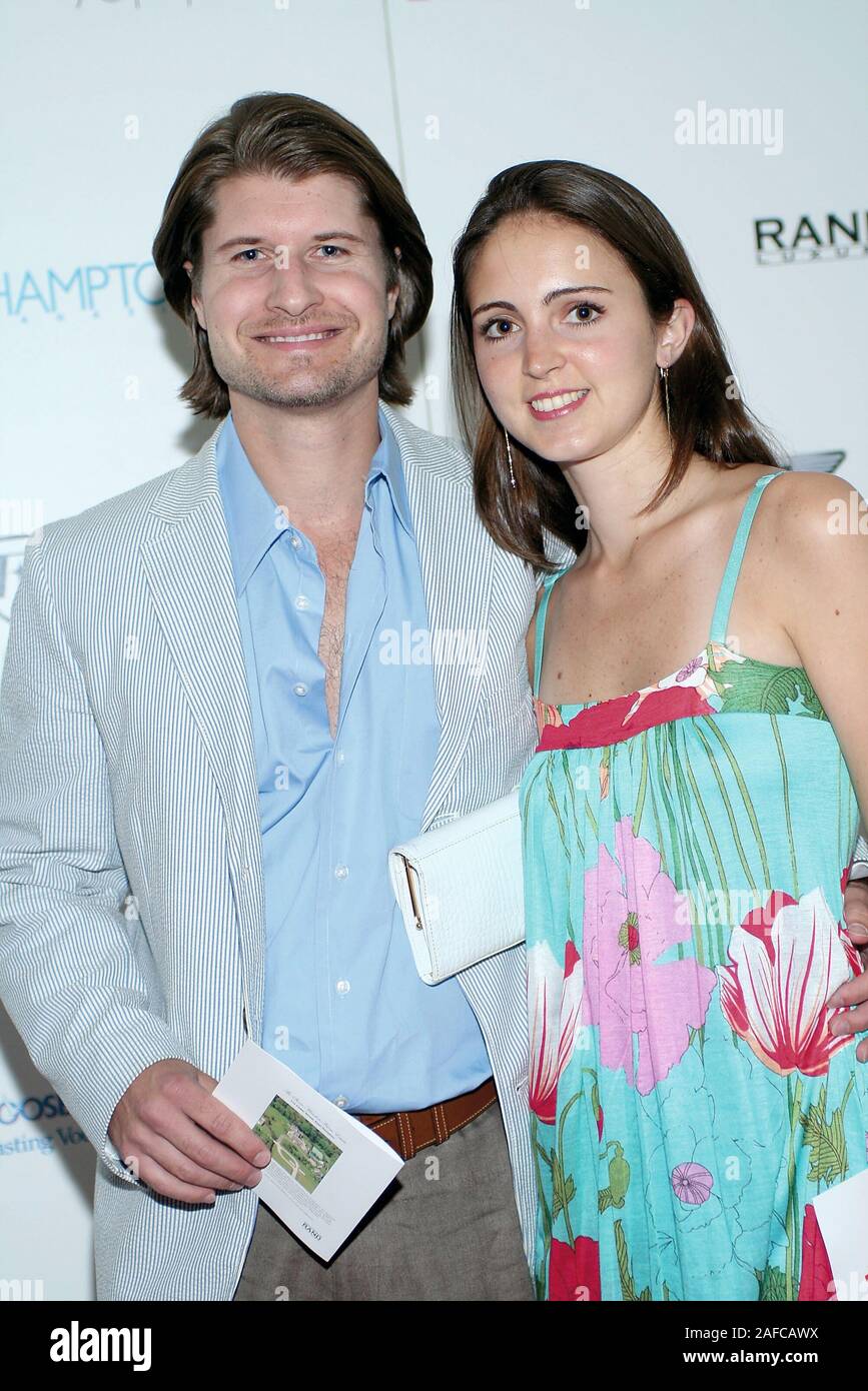 East Hampton, NY, USA. 27 August, 2007. Troy Buckner, Bonnie Hoye at An ...