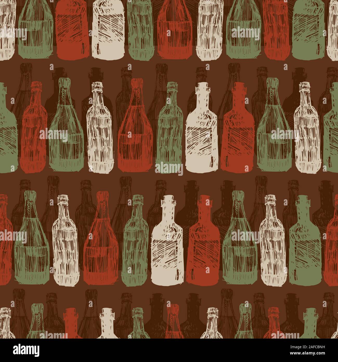 Bottle on shelf dark Stock Vector Images - Alamy
