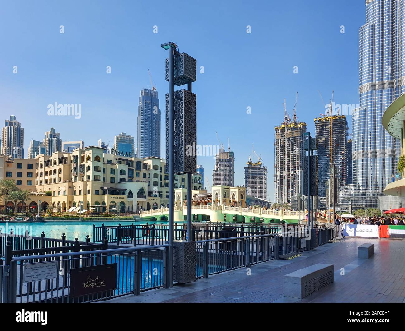 Downtown Dubai landmarks and tourist attractions - The Dubai Mall and ...