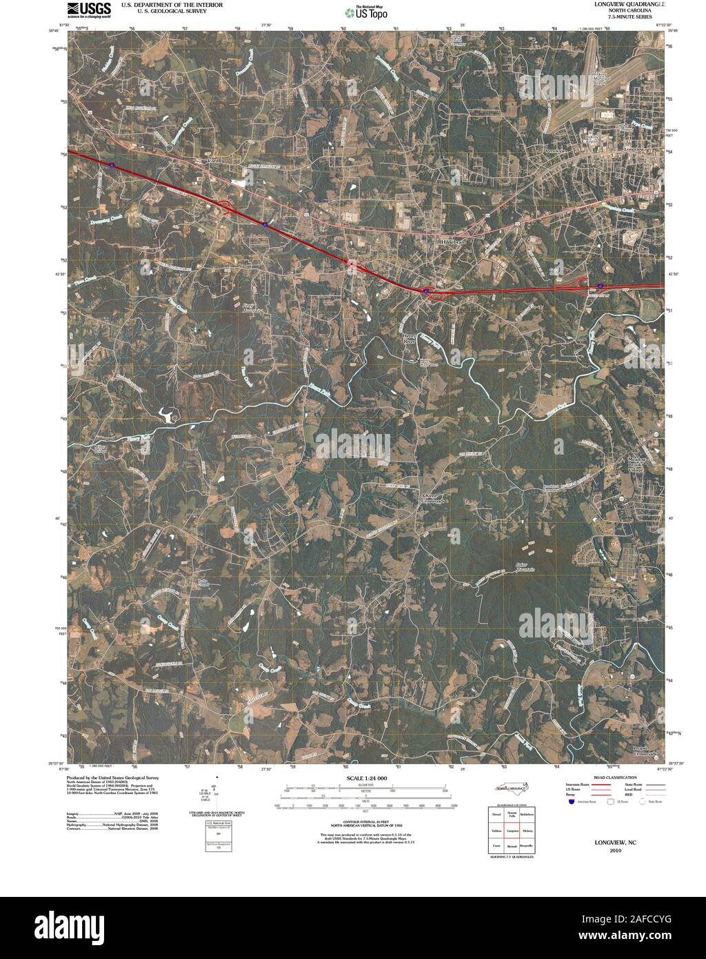 Longview map hi-res stock photography and images - Alamy