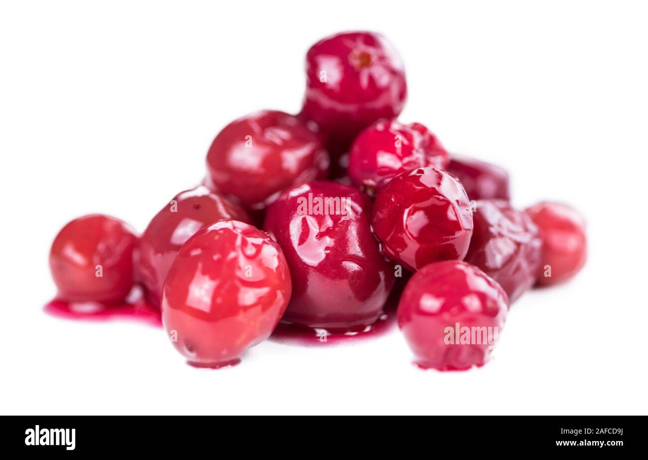 Canned cranberries Cut Out Stock Images & Pictures - Alamy