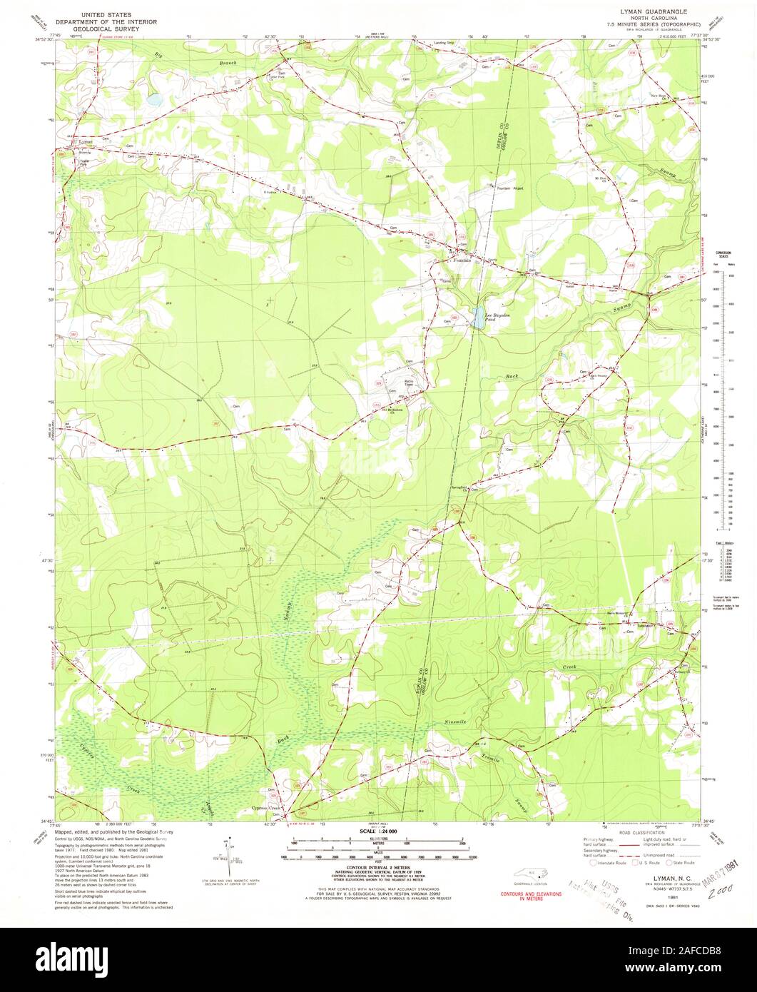 Map of lyman Cut Out Stock Images & Pictures - Alamy