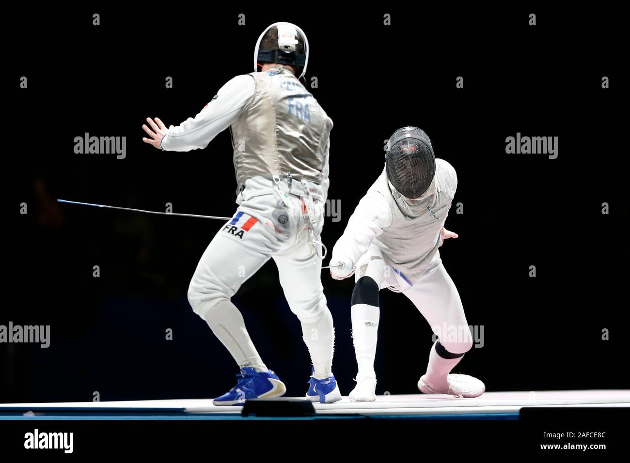 Chiba, Japan. 14th Dec, 2019. (L-R) Pauty Maxime (FRA), Cheremisinov ...
