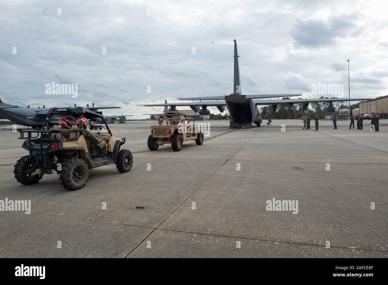 Airmen assigned to the 71st Rescue Squadron perform an infiltration ...