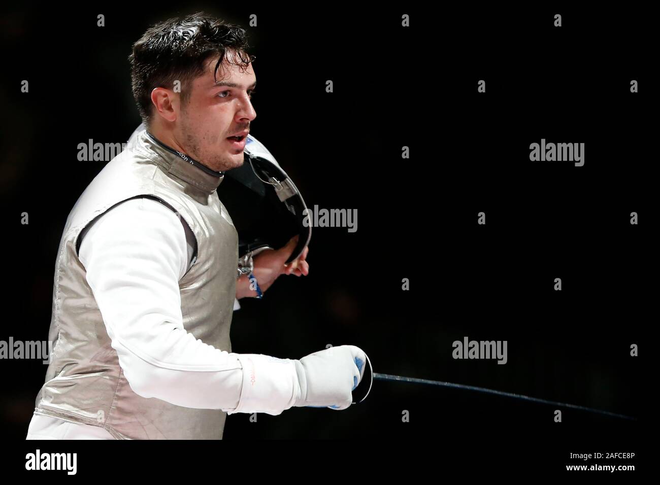 Chiba, Japan. 14th Dec, 2019. Pauty Maxime (FRA) 2019 Fencing World Cup ...