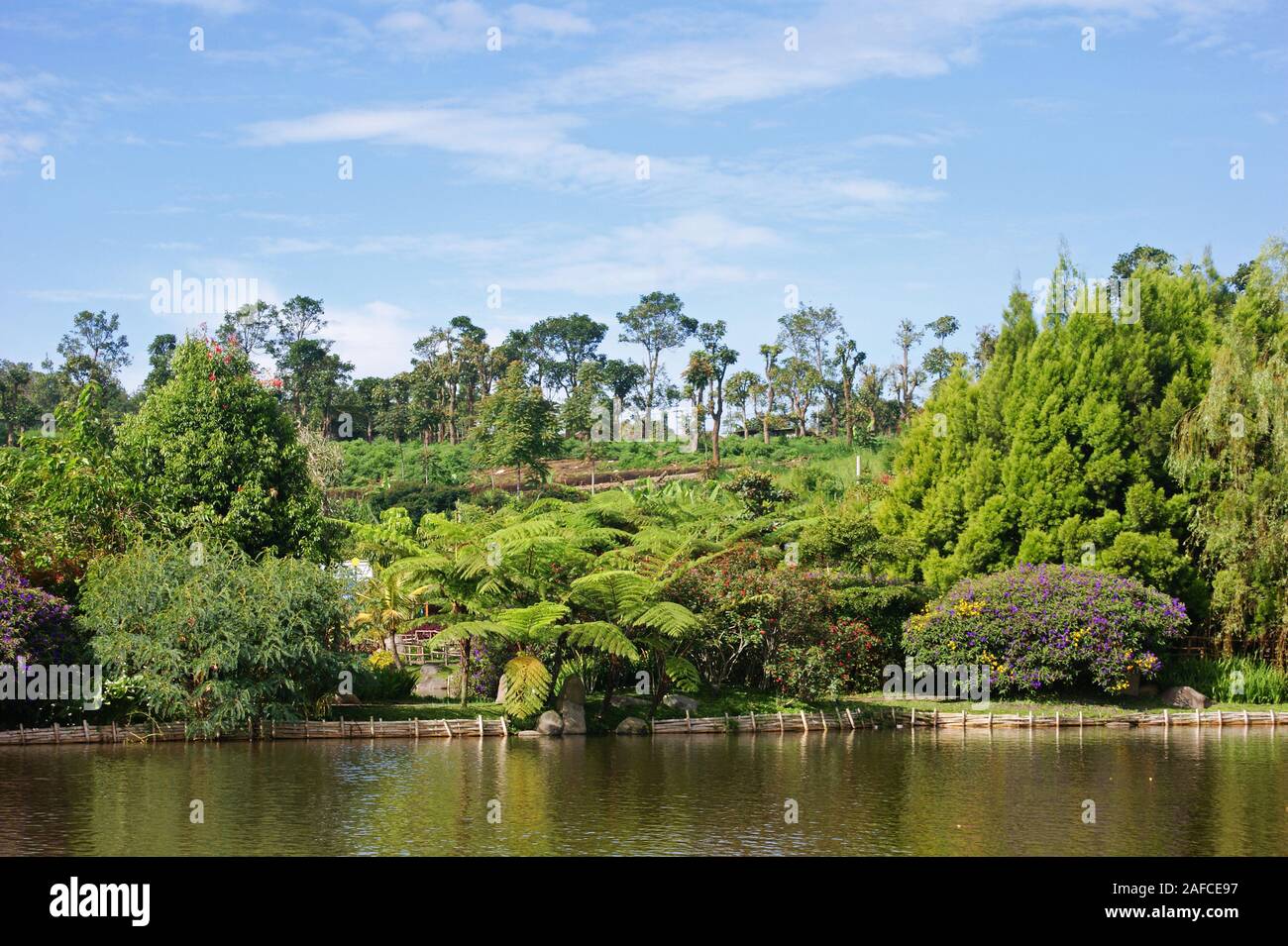 Situ Umar Lake, Lembang, Bandung, West Java, Indonesia Stock Photo - Alamy