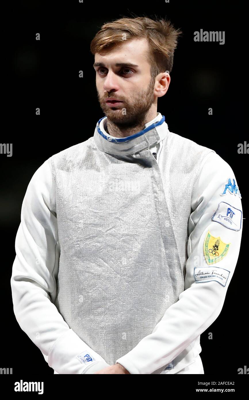 Chiba, Japan. 14th Dec, 2019. Garozzo Alessandro (ITA) 2019 Fencing ...