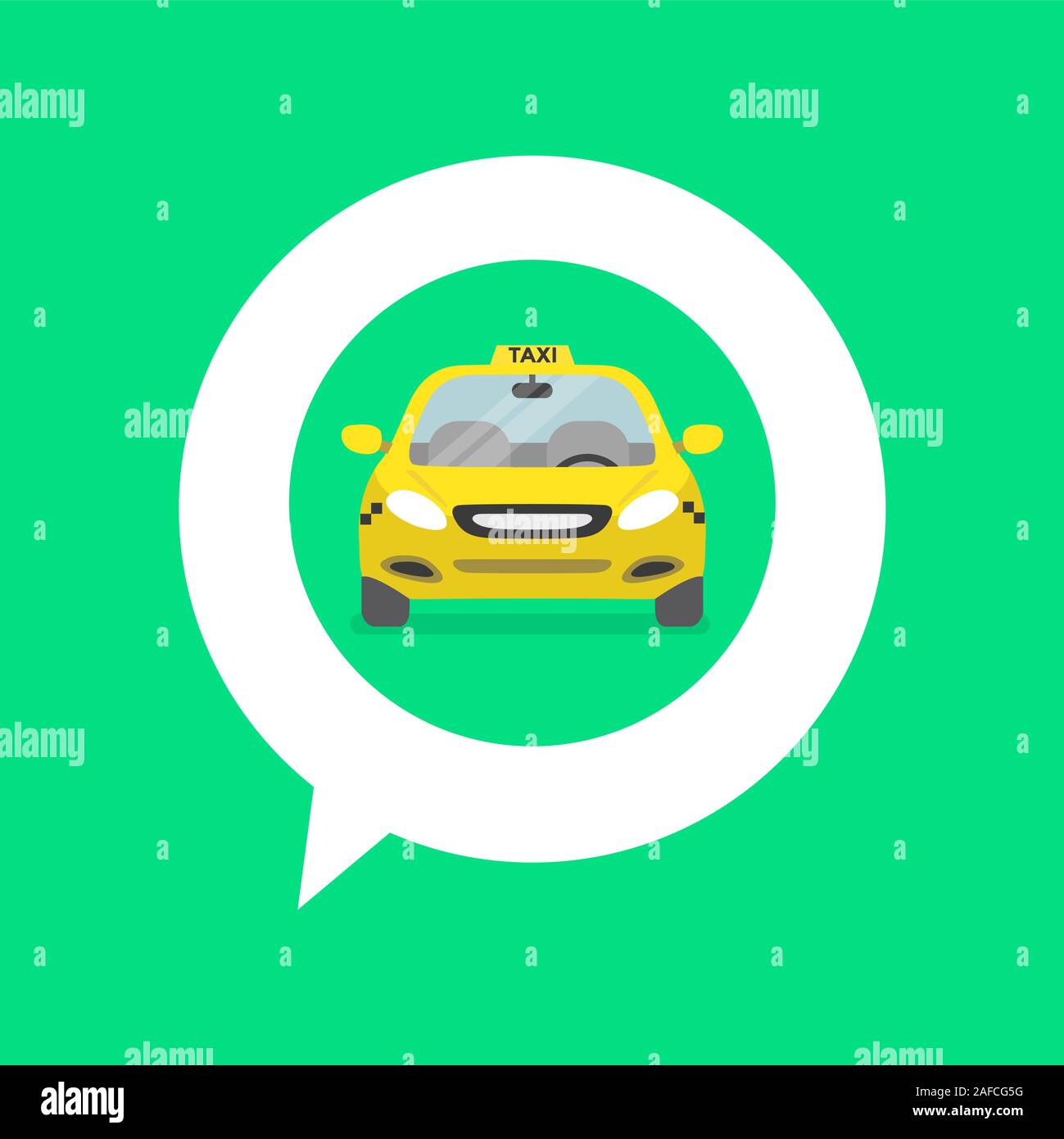 Taxi rank Stock Vector Images - Alamy
