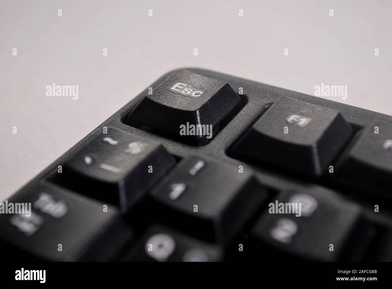 Esc text hi-res stock photography and images - Alamy