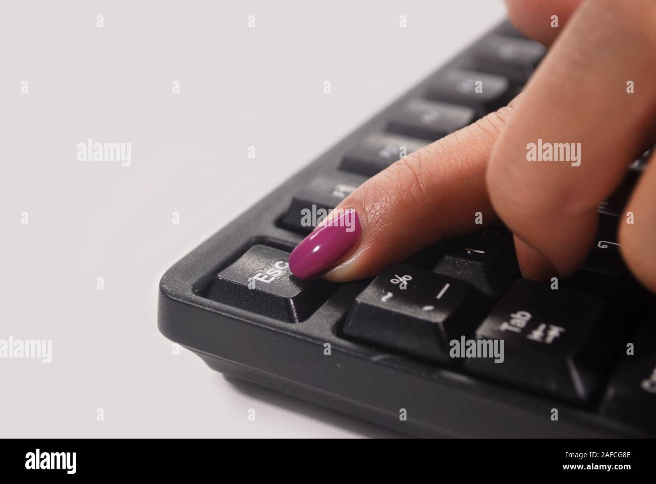 Esc text hi-res stock photography and images - Alamy