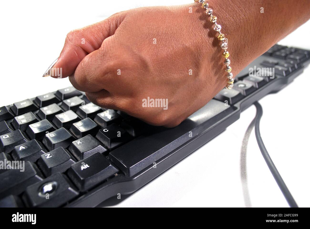 Smashing computer hi-res stock photography and images - Alamy