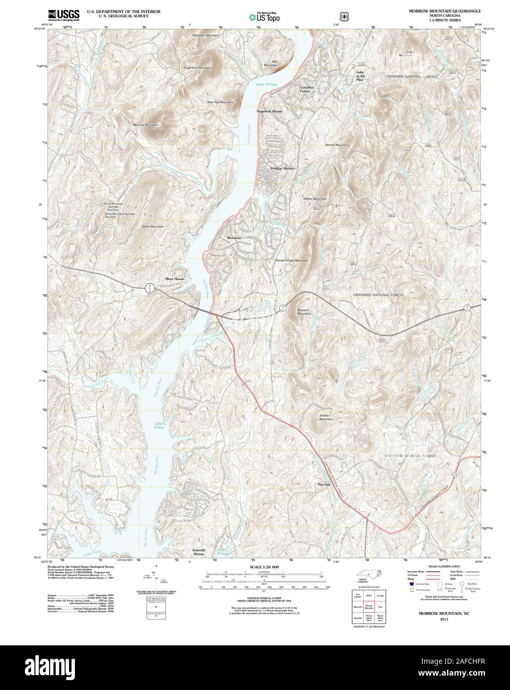 North carolina mountain map hi-res stock photography and images - Alamy