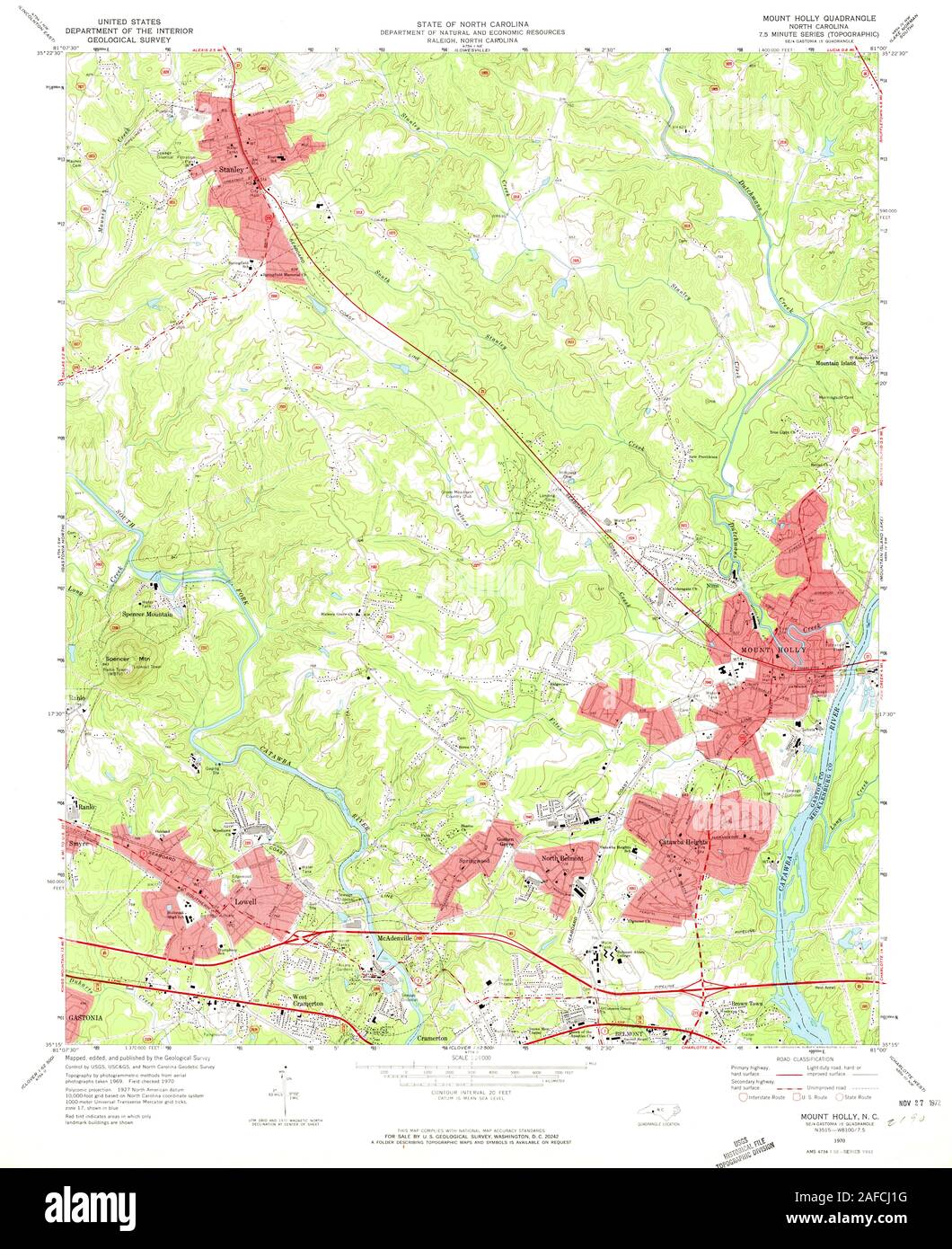 Mount holly map hi-res stock photography and images - Alamy