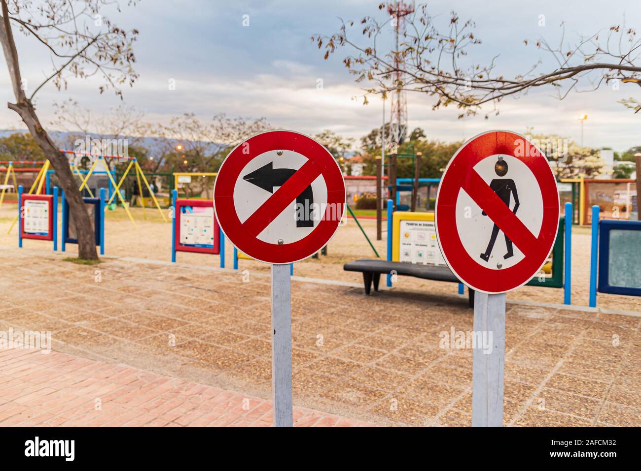 Training drive for children. Traffic educational experience - practice ...