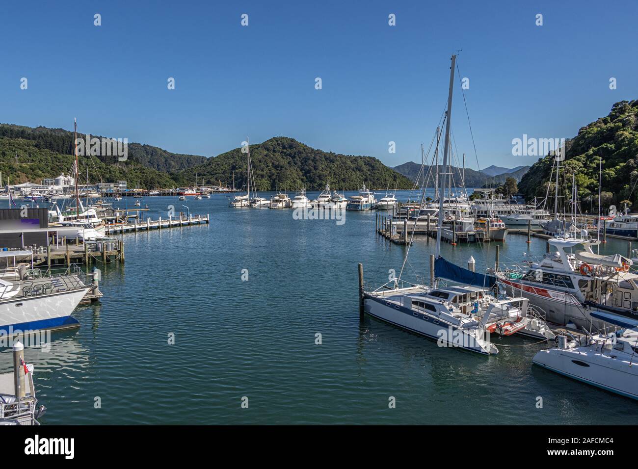 Picton marina new zealand hi-res stock photography and images - Alamy