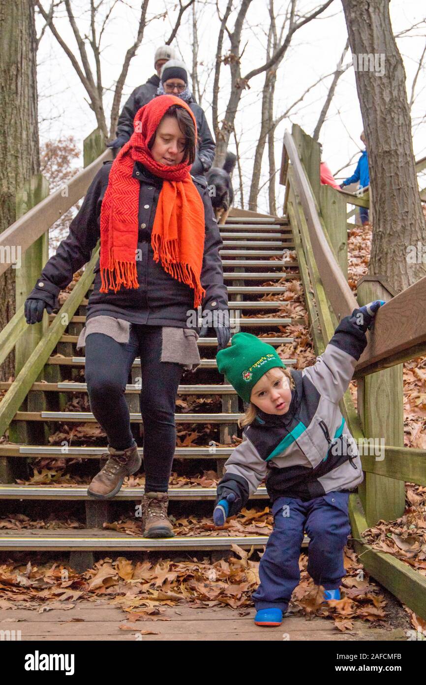 Indiana Dunes state and national park in the fall Stock Photo - Alamy