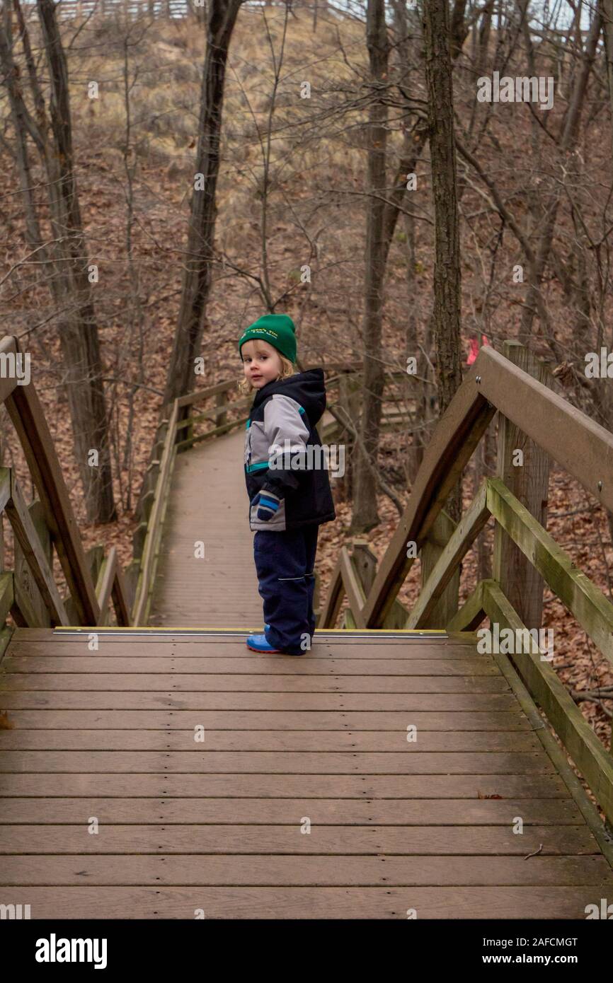 Indiana Dunes state and national park in the fall Stock Photo - Alamy