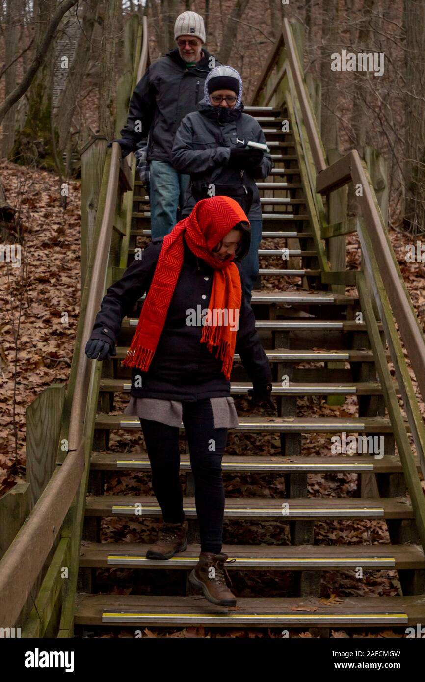 Indiana Dunes state and national park in the fall Stock Photo - Alamy