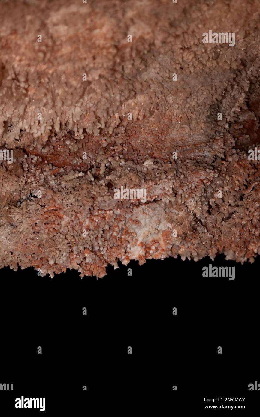 A detailed section of frostwork and popcorn style cave features at Wind ...