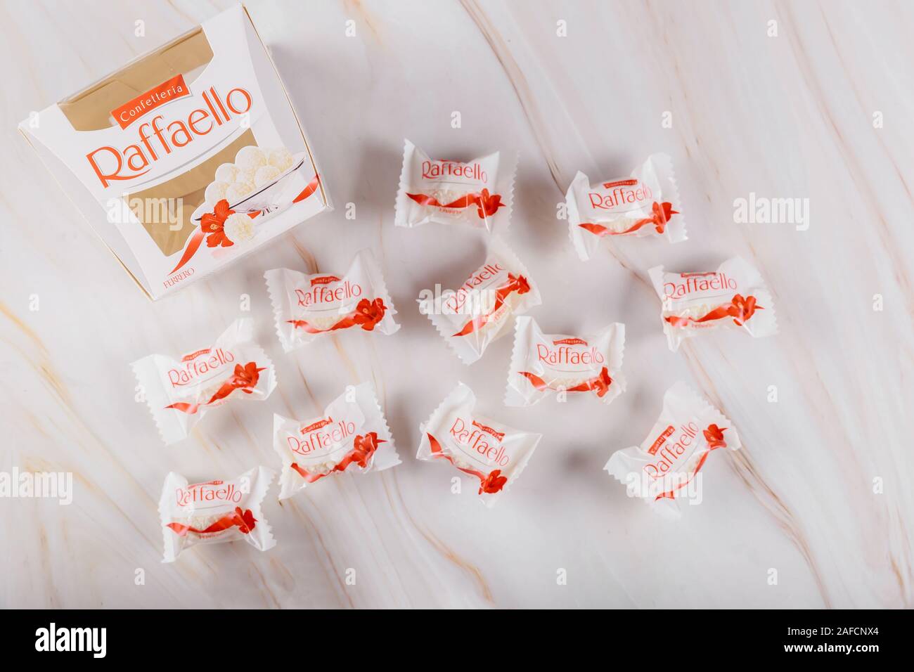 Raffaello sweets hi-res stock photography and images - Alamy