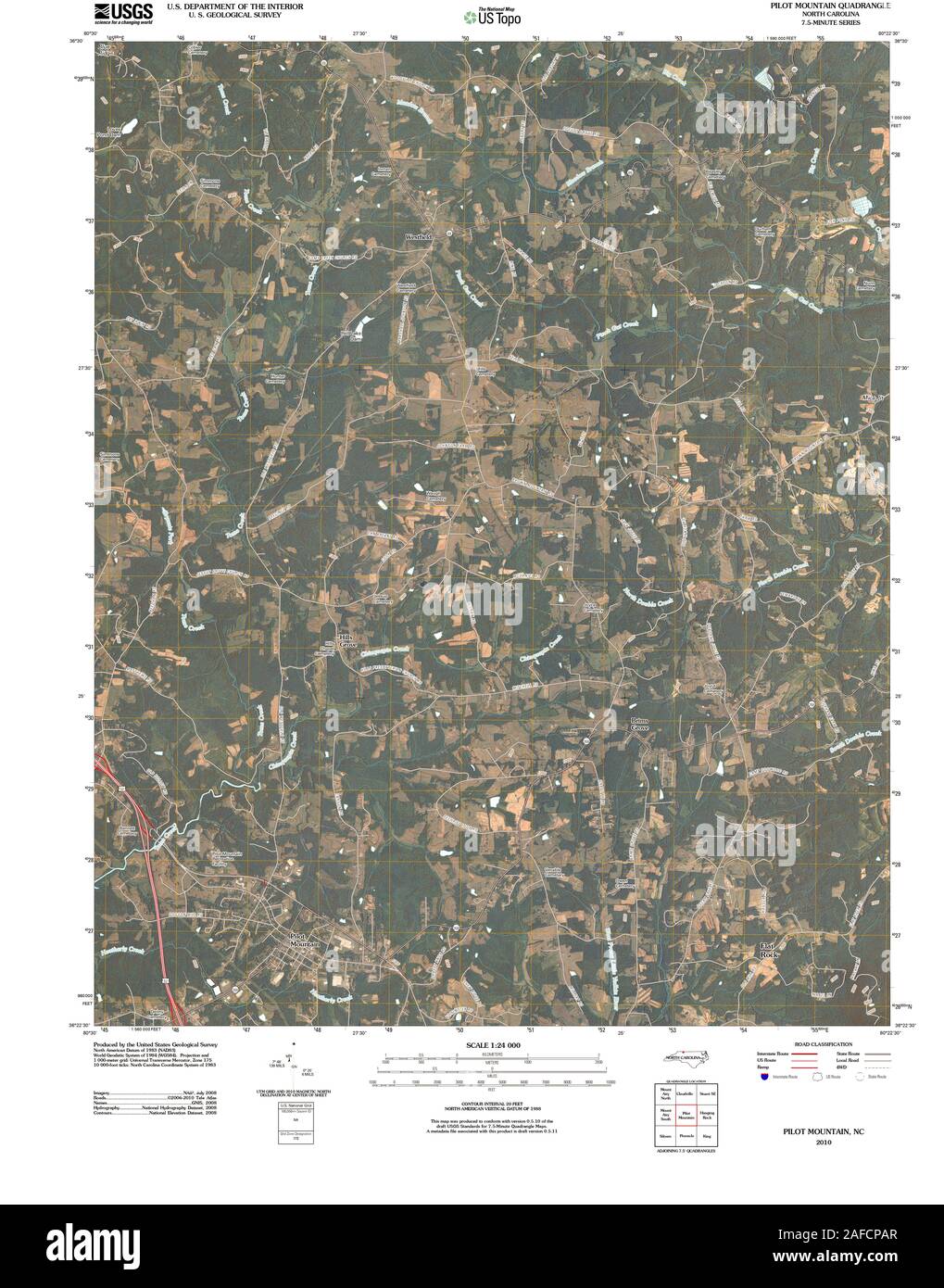 North carolina mountain map hi-res stock photography and images - Alamy