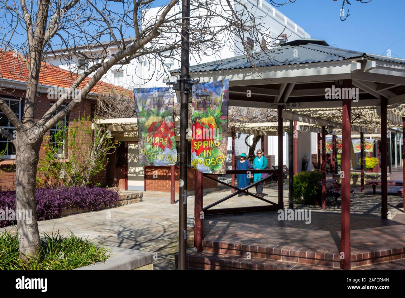 Town of Windsor north of Sydney, in regional New South Wales,Australia ...