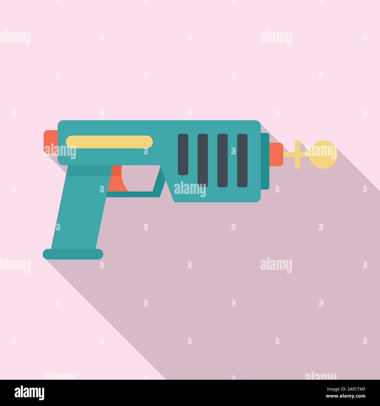 Blaster icon. Flat illustration of blaster vector icon for web design ...