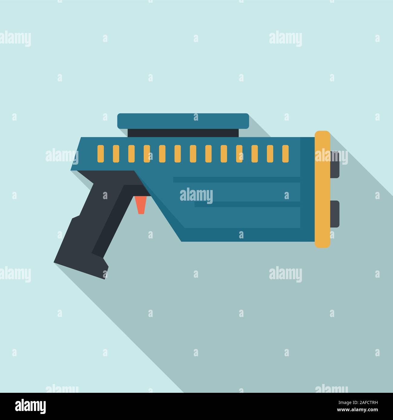Water blaster icon. Flat illustration of water blaster vector icon for ...