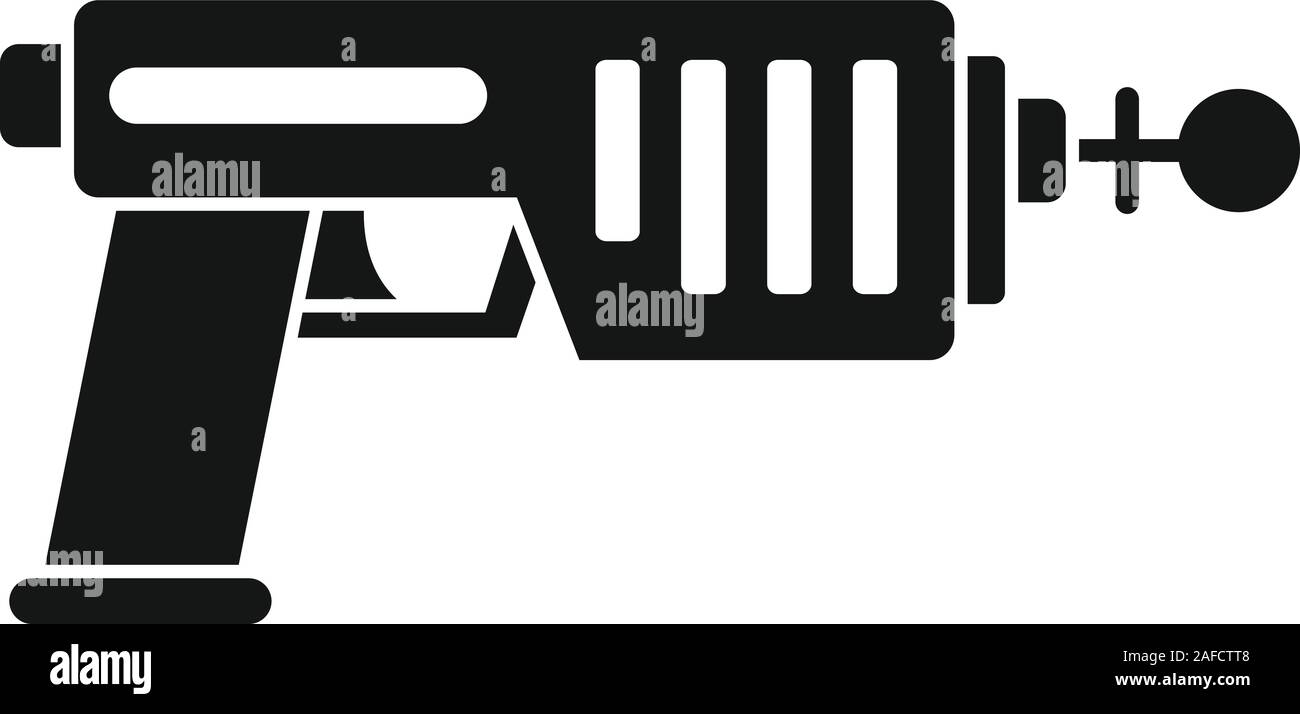 Blaster icon. Simple illustration of blaster vector icon for web design ...