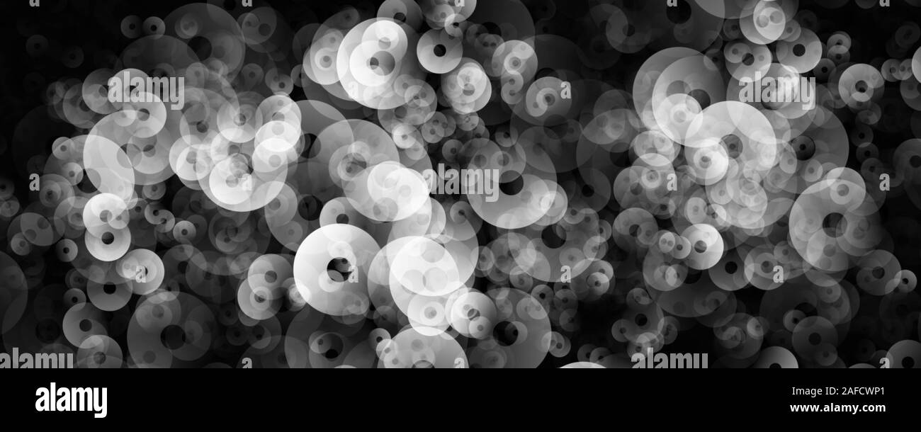 Magical circle panorama background design Stock Photo - Alamy
