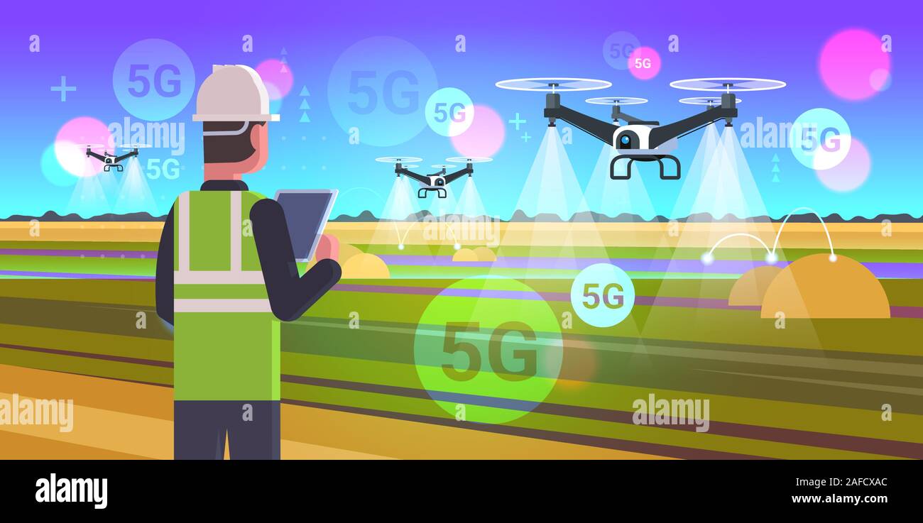 Smart farming using innovative hi-res stock photography and images - Alamy