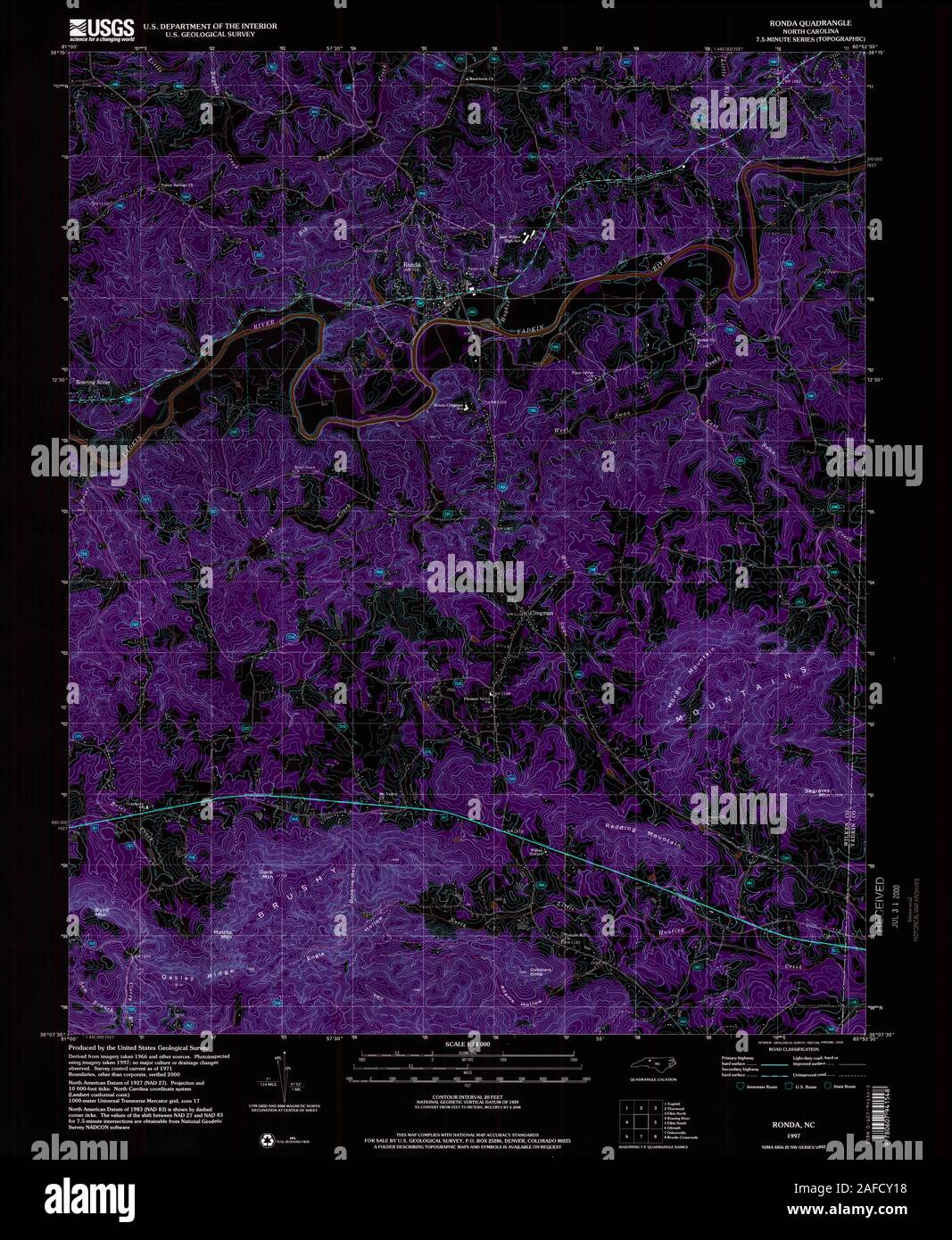 Map of ronda hi-res stock photography and images - Alamy