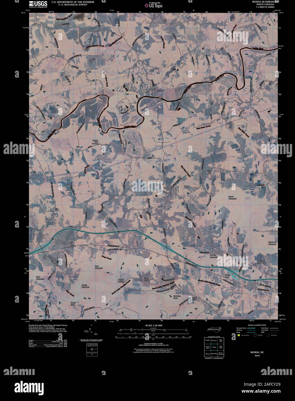 Map of ronda hi-res stock photography and images - Alamy