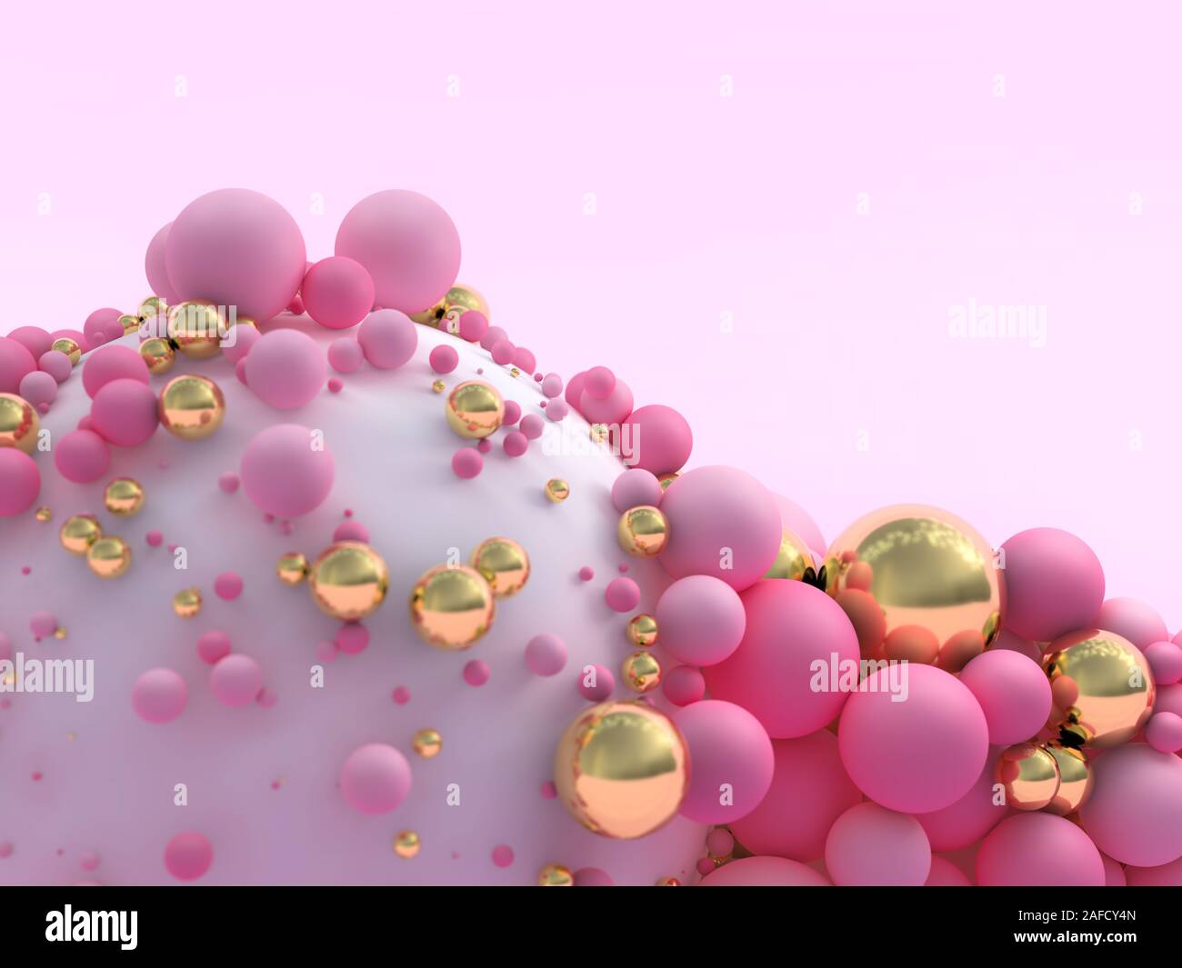 Abstract geometric background with shapes. 3D rendering Stock Photo - Alamy