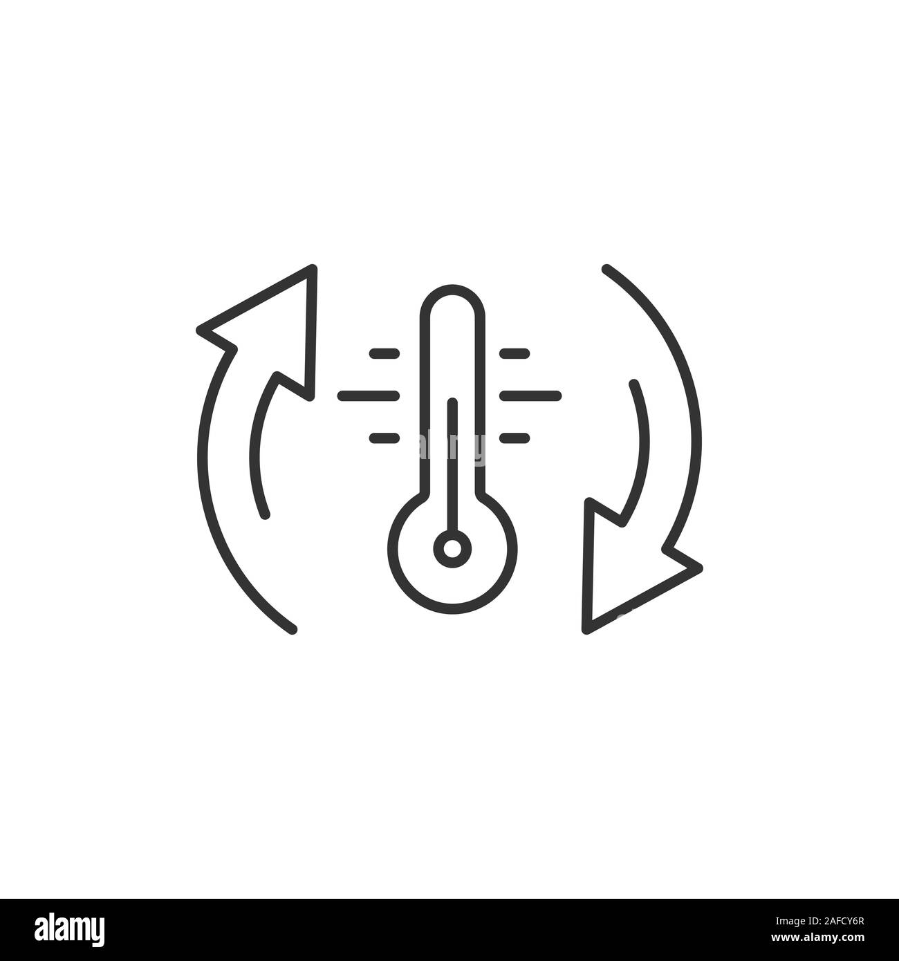 C temperature Cut Out Stock Images & Pictures - Alamy