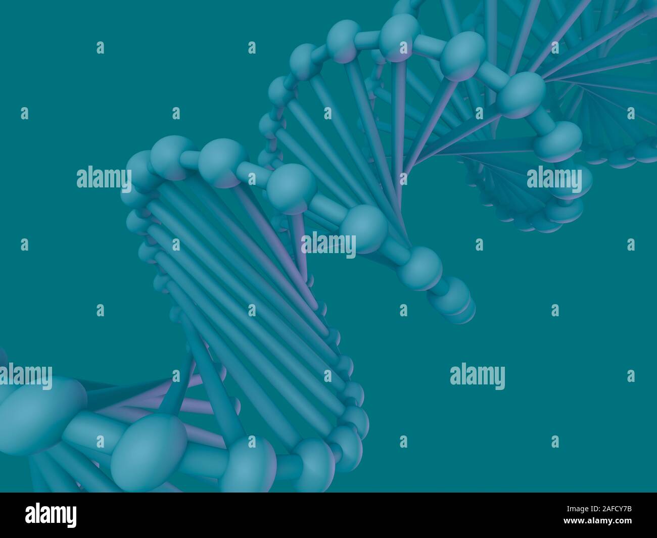 DNA chain. Abstract scientific background. Beautiful illustraion ...